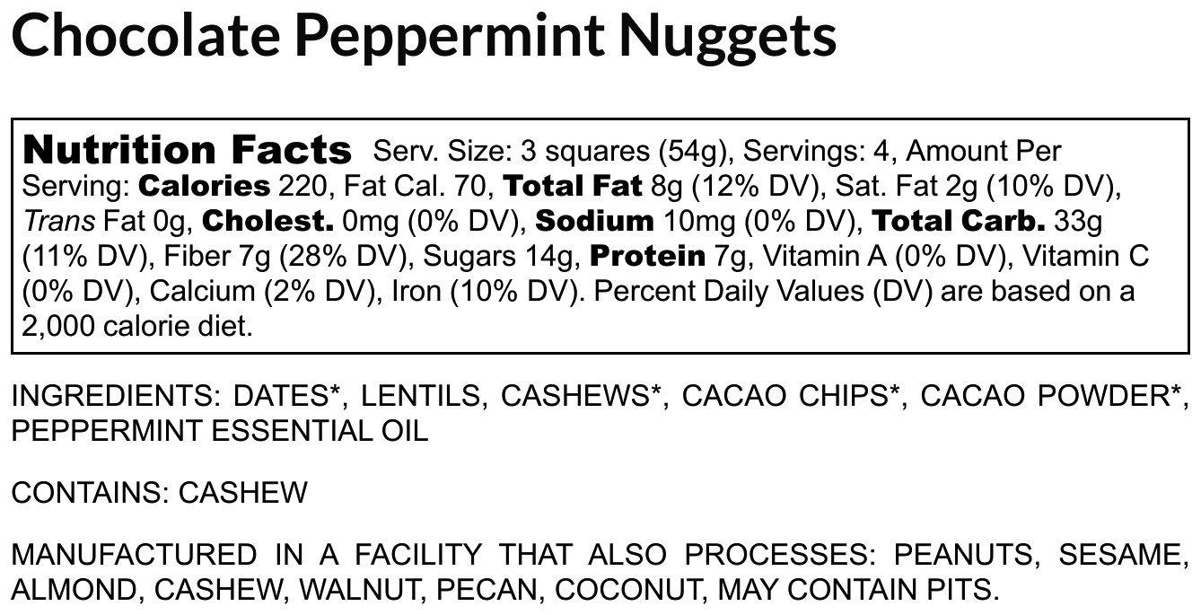 Nuggets – WellBean