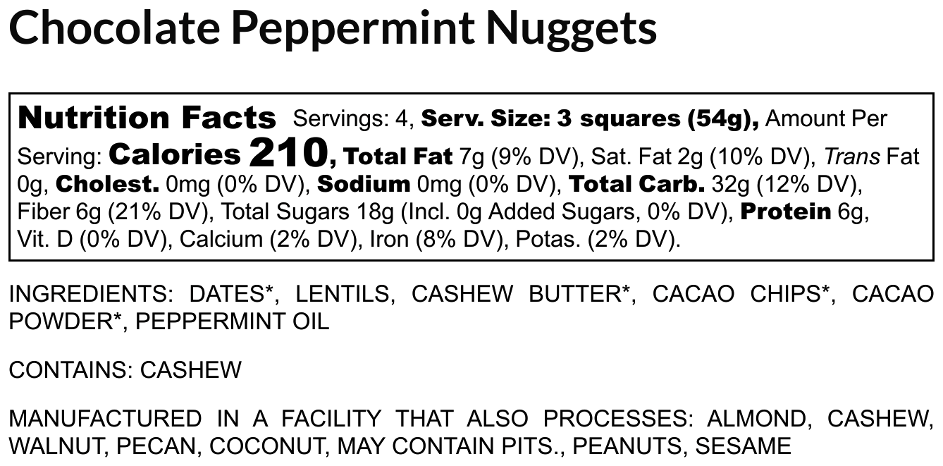 Nuggets – WellBean